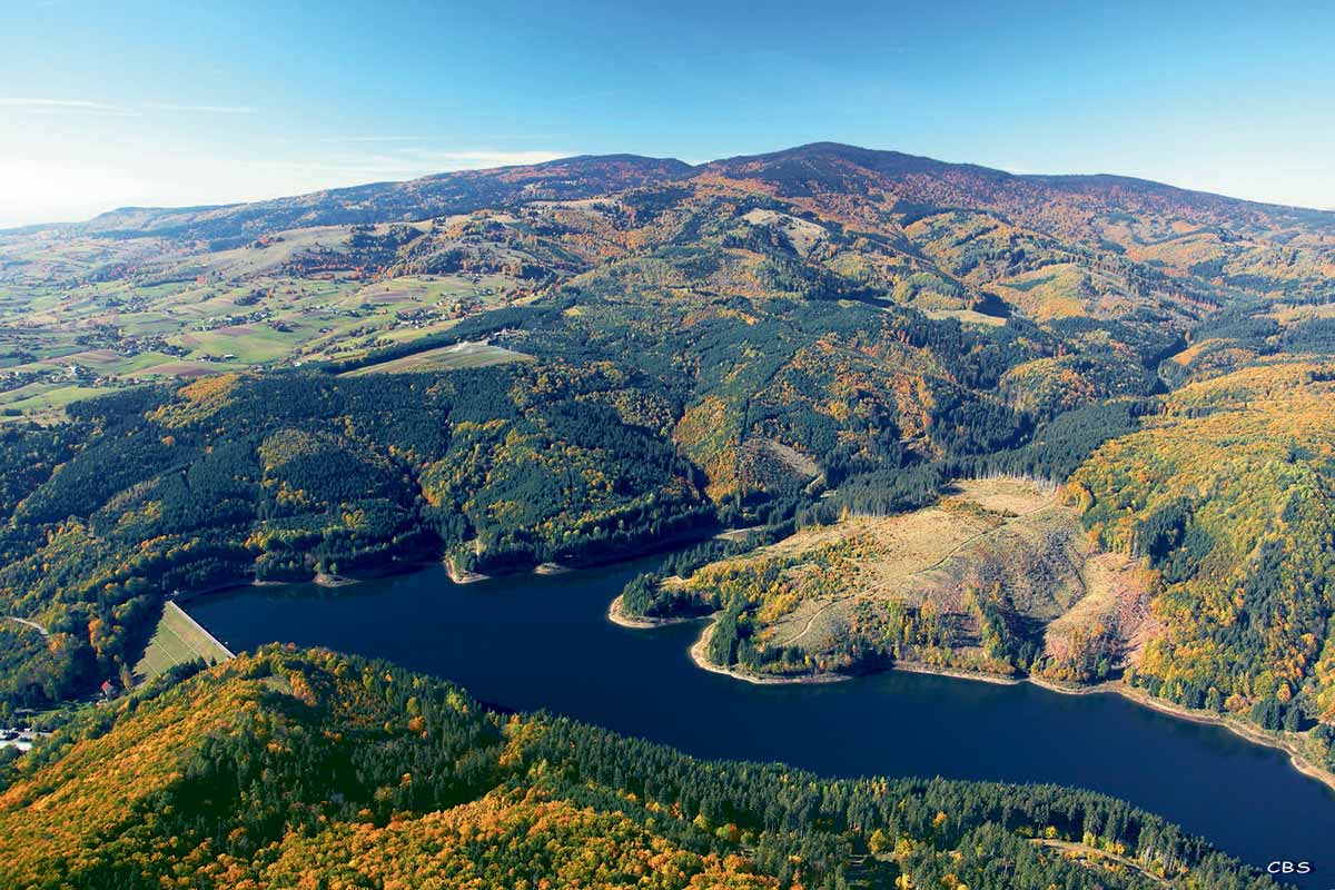 Poľana turistické trasy cyklotrasy » Hriňová Detva Horehronie
